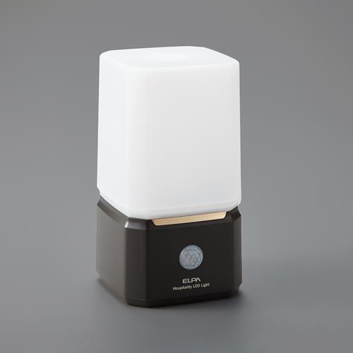 朝日電器（ELPA） [単3x4本] LEDセンサーライト(電池式) HLH-2204