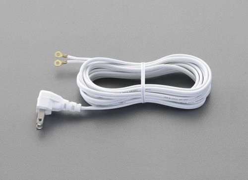 朝日電器（ELPA） 125V/12A/3.0m プラグ付コード(2芯) LC-30H