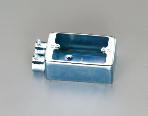 ESCO（エスコ） E25 露出スイッチボックス(同一2方出) EA940CS-14